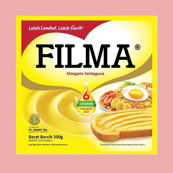 Jual Margarin Filma Kemasan 200gr | Shopee Indonesia