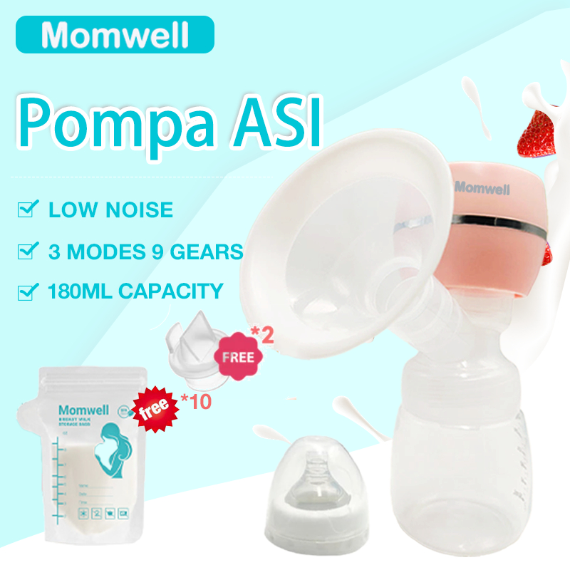 Jual Momwell Pompa ASI Electric Tanpa Kabel Otomatis Portabel Alat ...