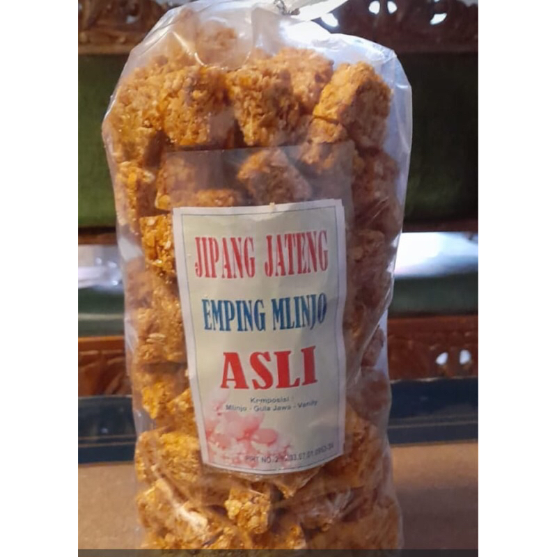 Jual jipang emping manis khas jateng makanan lebaran unik | Shopee ...
