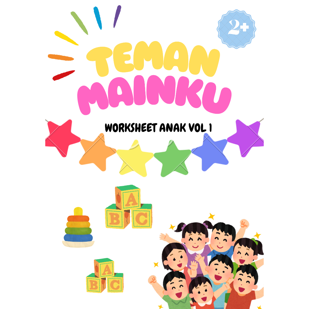 Jual TEMAN MAINKU Worksheet Anak Pra TK 2 3 4 Th Buku Edukasi Anak Bisa ...