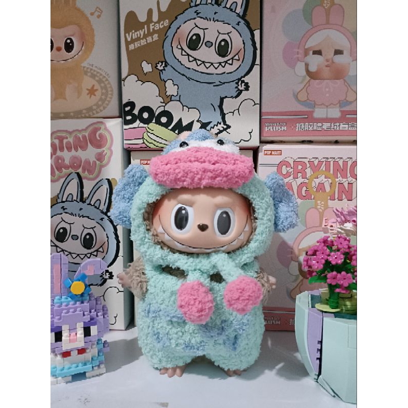 Jual Labubu outfit 17CM V1 & V2 [Ready] Baju Labubu SANRIO SERIES ...