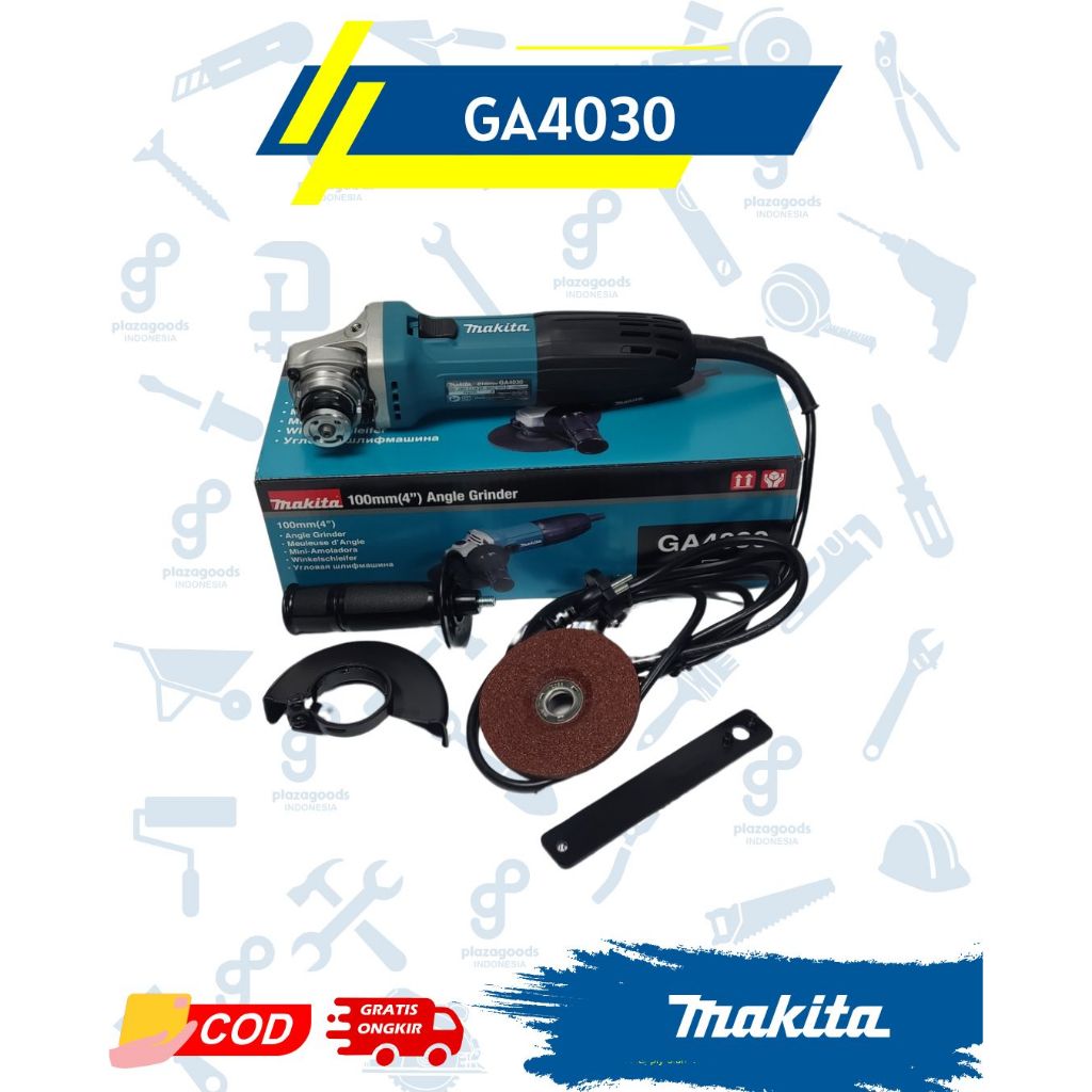 Jual Mesin Gerinda Makita GA4030 Angle Grinder Mesin Gerinda Makita ...