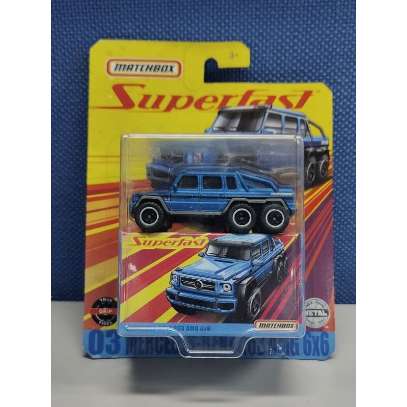Jual Matchbox Super Fast Mercedes Benz G63 AMG 6x6 | Shopee Indonesia