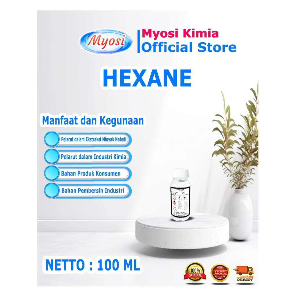 Jual N-Hexane / Normal Hexane / Heksana 100 mL - Pelarut Industri ...