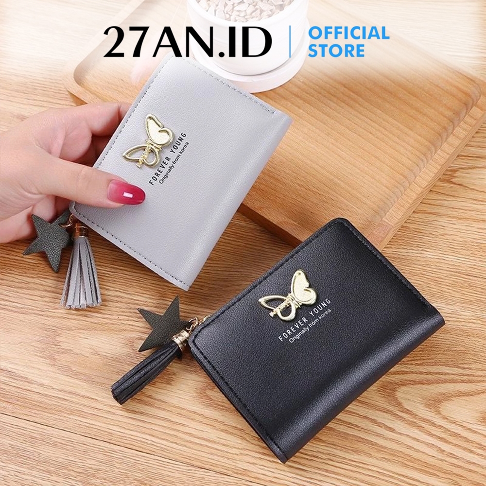 Jual PREMIUM ( 27AN.ID ) COD DOMPET WANITA D63 IMPORT MURAH LIPAT KECIL LUCU CANTIK DOMPET ...