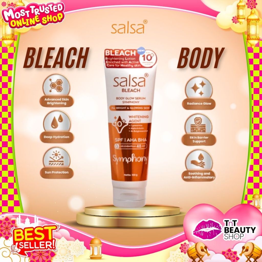Jual SALSA Bleach Body Glow Serum Symphony 100g | TnT Beauty Shop ...