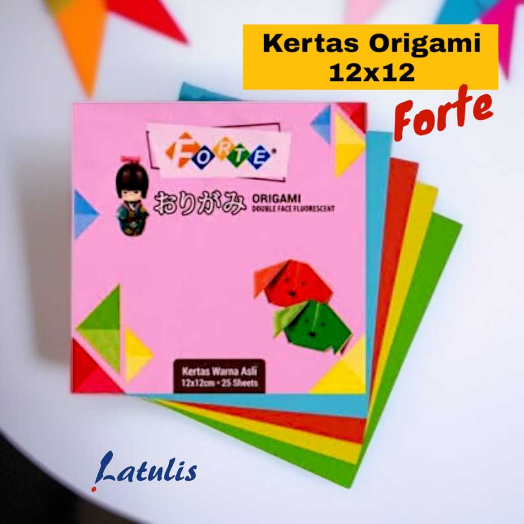 Jual ORIGAMI FORTE UKURAN 12x12 (ISI 10 PACK) | Shopee Indonesia
