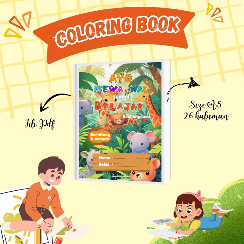 Jual AYO MEWARNAI SAMBIL BELAJAR PDF | Shopee Indonesia