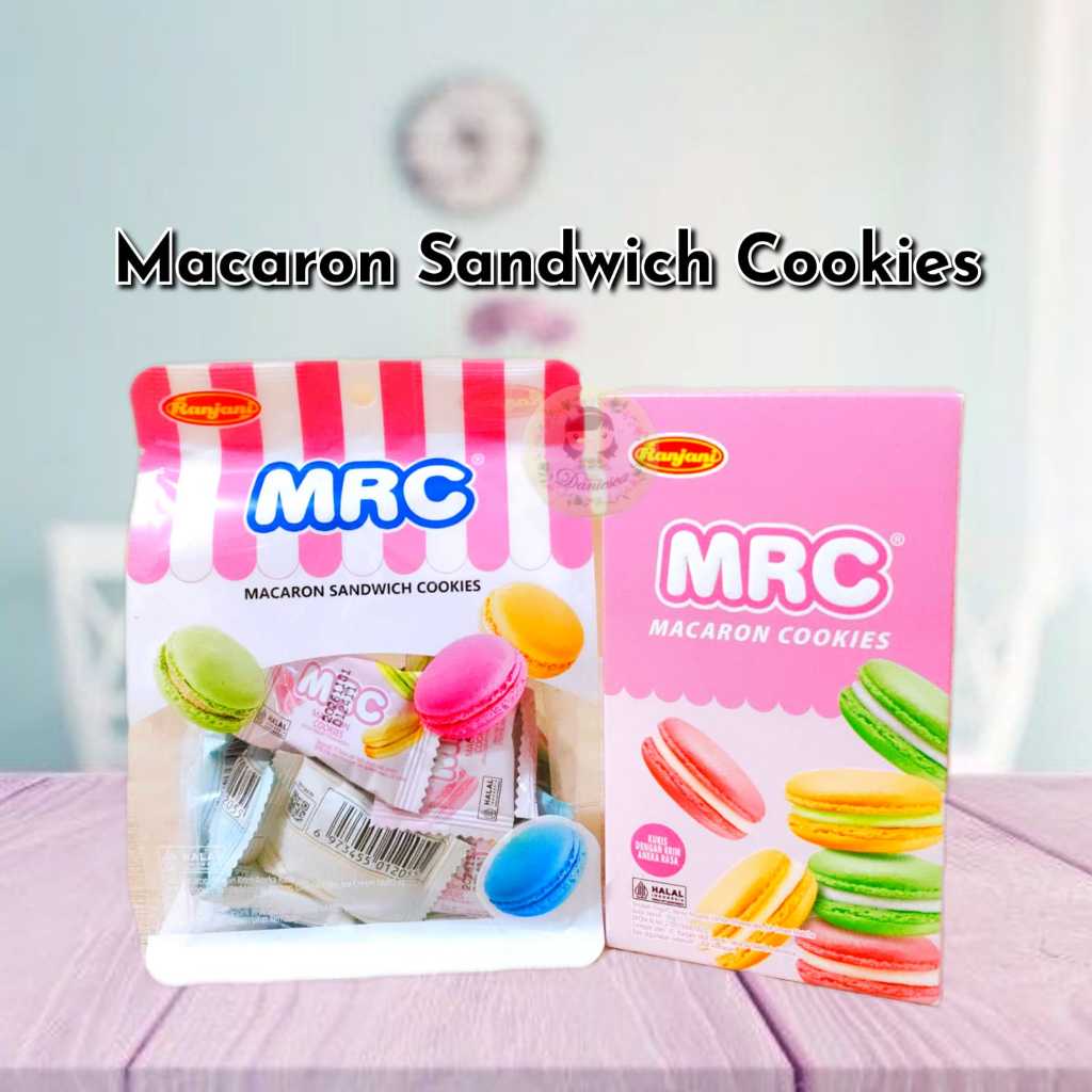 Jual Ranjani MRC Macaron Sandwich Cookies Dengan Krim Aneka Rasa 100g ...