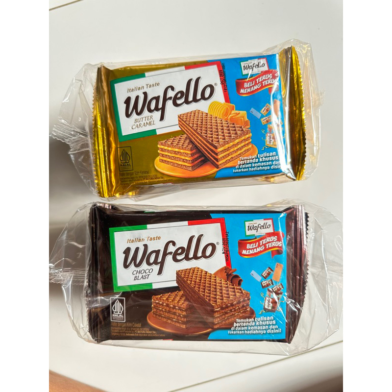 Jual 10pcs Wafello Wafer 43gr kemasan 2000 | Shopee Indonesia