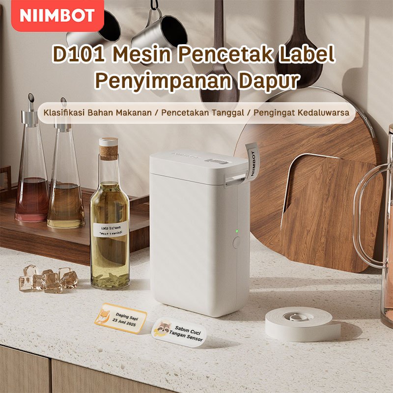 Jual NIIMBOT D101 Printer Label Nama, Printer Portabel untuk Rumah ...
