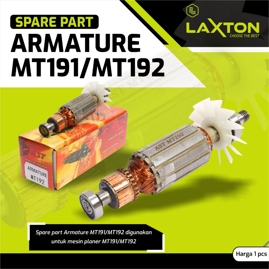 Jual Ast armature angker MT191 atau MT192 mesin pasah kayu ketam serut ...