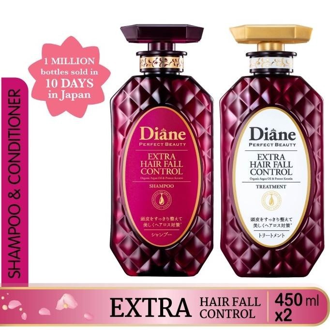 Jual BEAUTY - MOIST DIANE PAKET 2IN1 EXTRA HAIR FALL CONTROL SHAMPOO ...