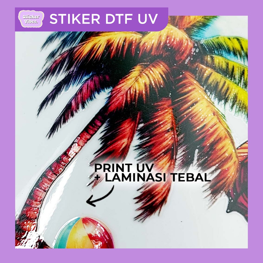 Jual Sticker DTF UV (Stiker DTF UV) 57 x 30 cm Cetak Stiker DTF UV ...