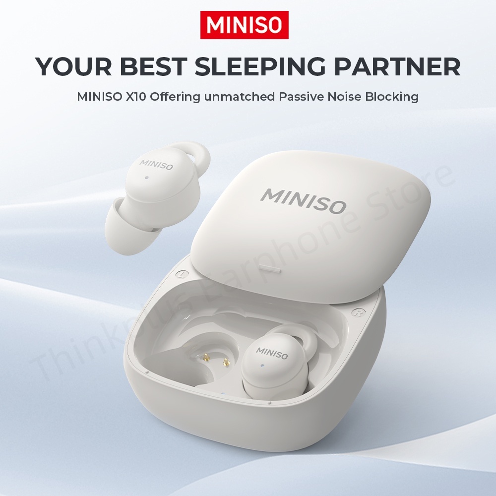 Jual Miniso X10 True Wireless V5.4 TWS Headset Bluetooth Mini Earbuds ...