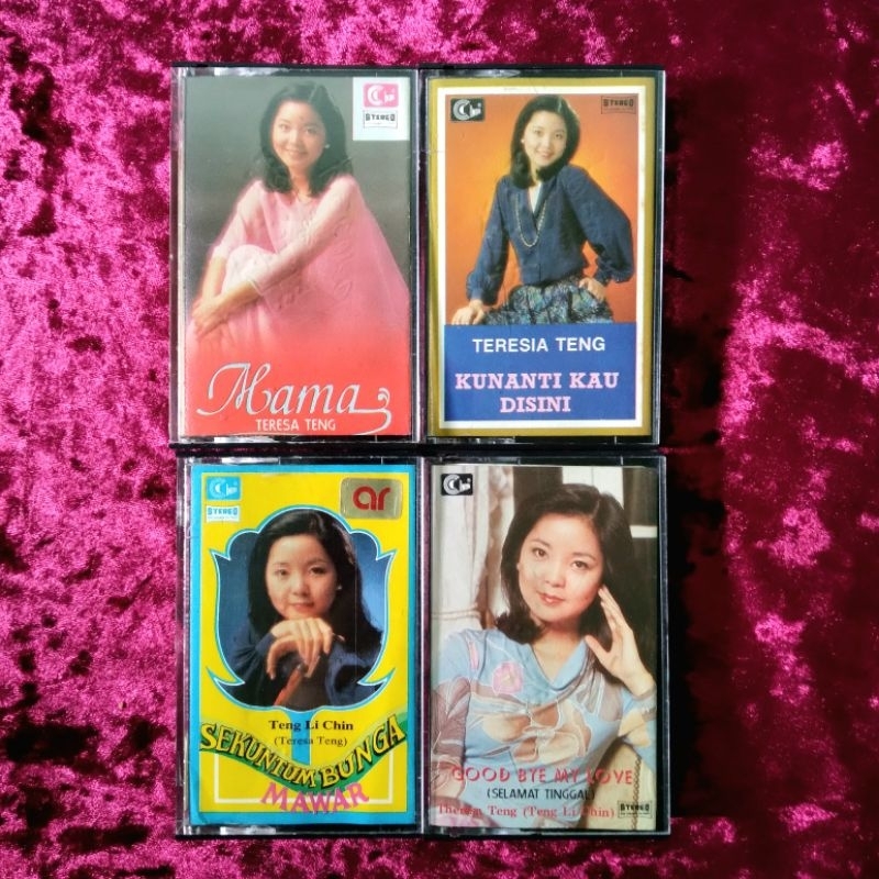 Jual Kaset Teresa Teng (Indonesian Version) (Paket 4 Kaset) | Shopee Indonesia