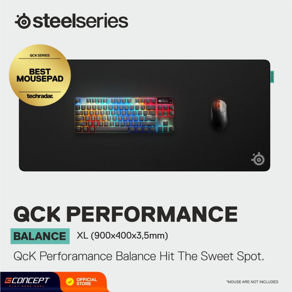Jual SteelSeries QcK Performance Pro Gaming Mousepads size XL | Shopee ...