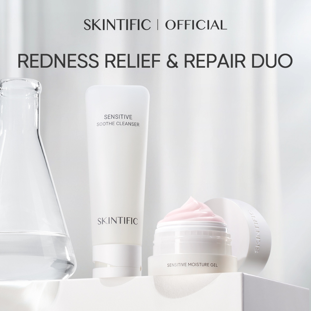Jual SKINTIFIC - REDNESS RELIEF & REPAIR DUO 2PCS | Sensitive Cream ...