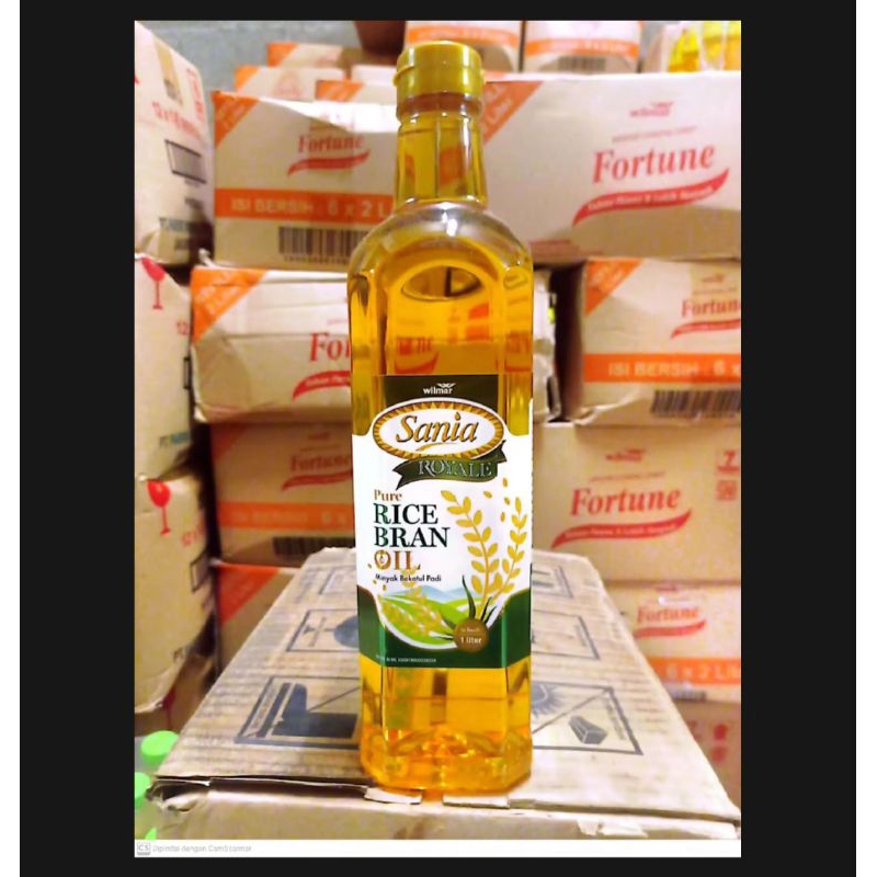 Jual Sania Royale Pure Rice Bran Oil 1 liter | Shopee Indonesia