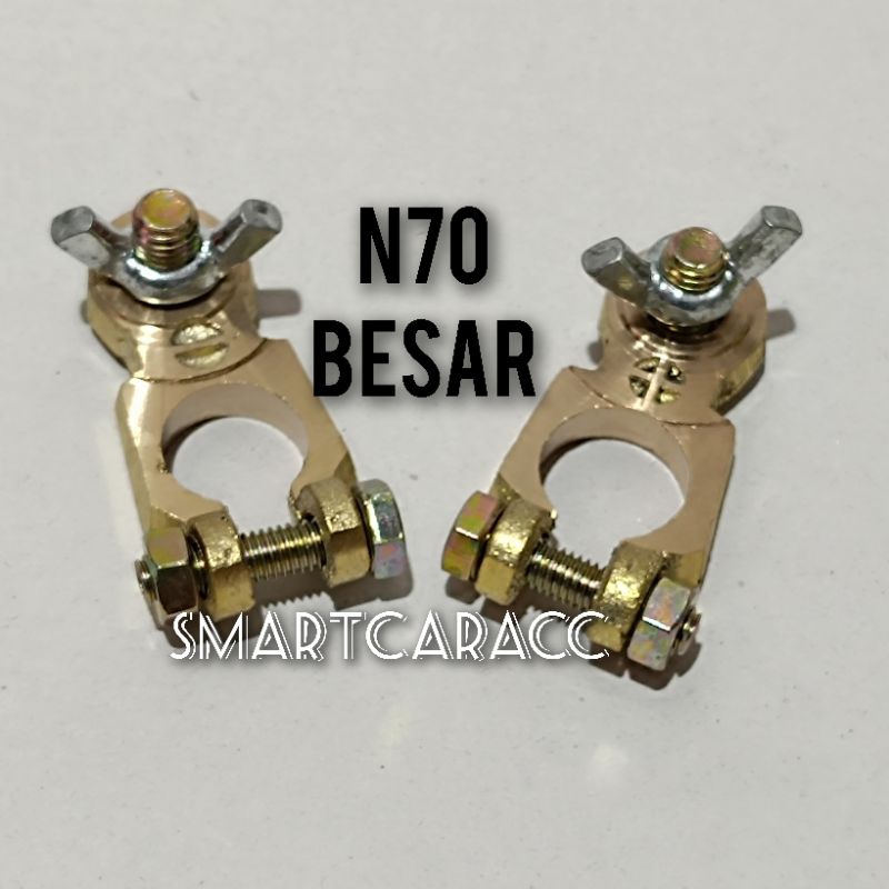 Jual Kepala Aki Terminal Aki klem aki Accu Besar Mobil Truk Bus N70 ...