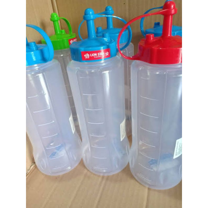 Jual botol saus botol Lion star botol lion star 800ml 1000ml botol saus ...
