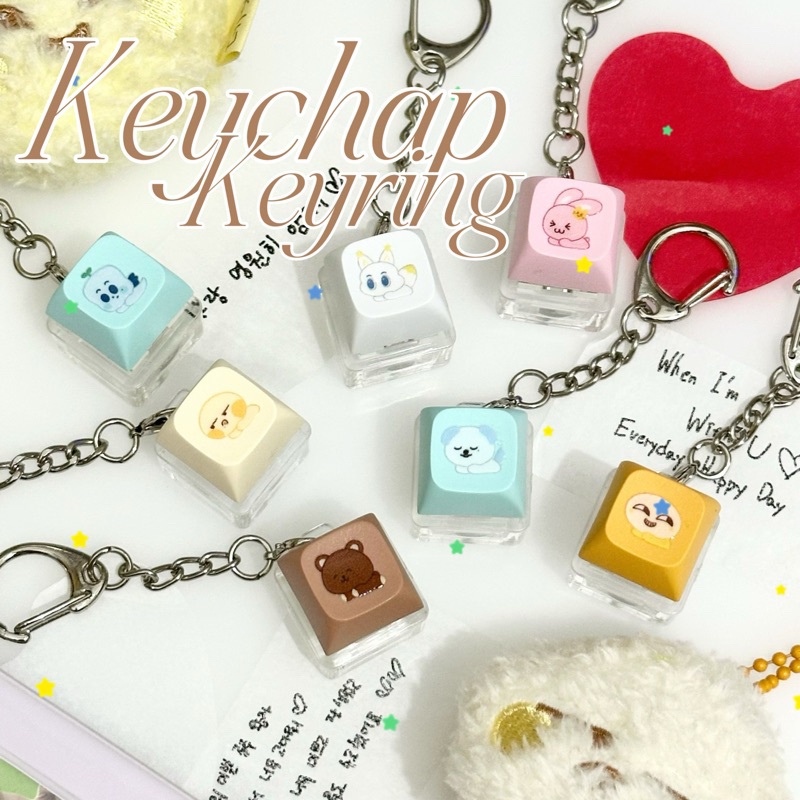 Jual Dream Doll Keycaps Keyring | Fidget LED Nct Keycaps Keyring ...