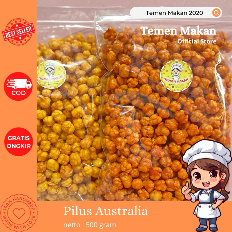 Jual PILUS JAGUNG 500gr RASA PEDAS MANIS GURIH BALADO | PILUS AUSTRALIA ...