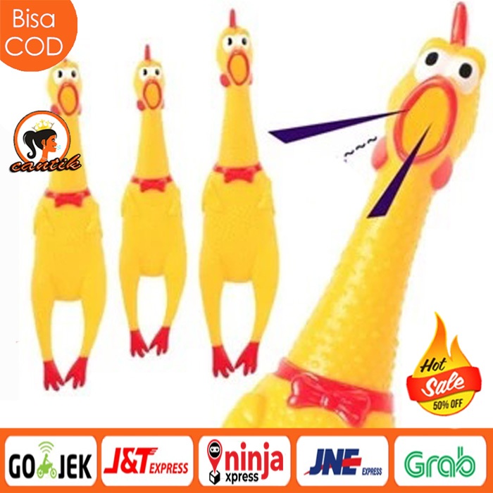 Jual HC SNI Mainan Shrilling Chicken Ayam Potong Menjerit / MAINAN AYAM ...