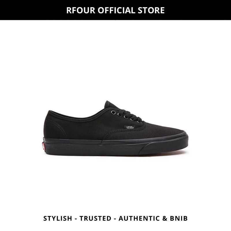 Jual Vans Authentic Classic Full Black Original | Shopee Indonesia