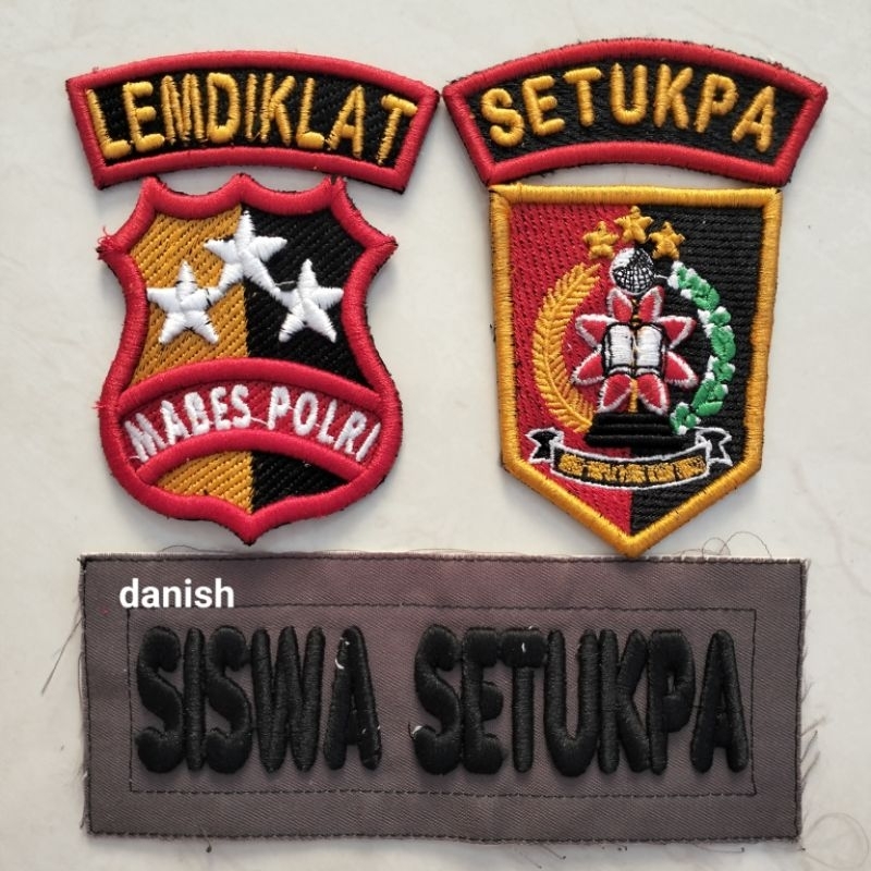 Jual BET LOGO LAMBANG SISWA SETUKPA LEMDIKLAT POLRI | Shopee Indonesia