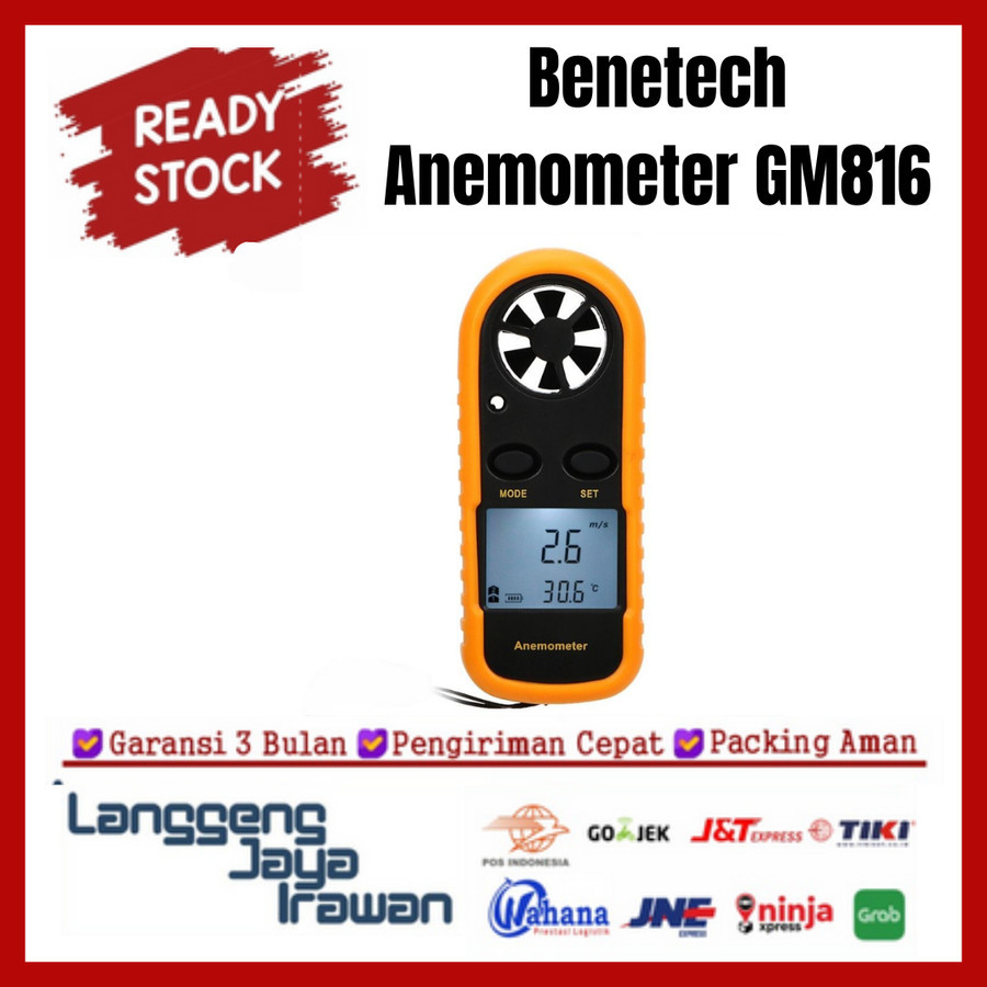 Jual Benetech GM816 Anemometer / GM63A VIBRATION METER / GM130 Ketebalan Besi / GM100 Ketebalan ...