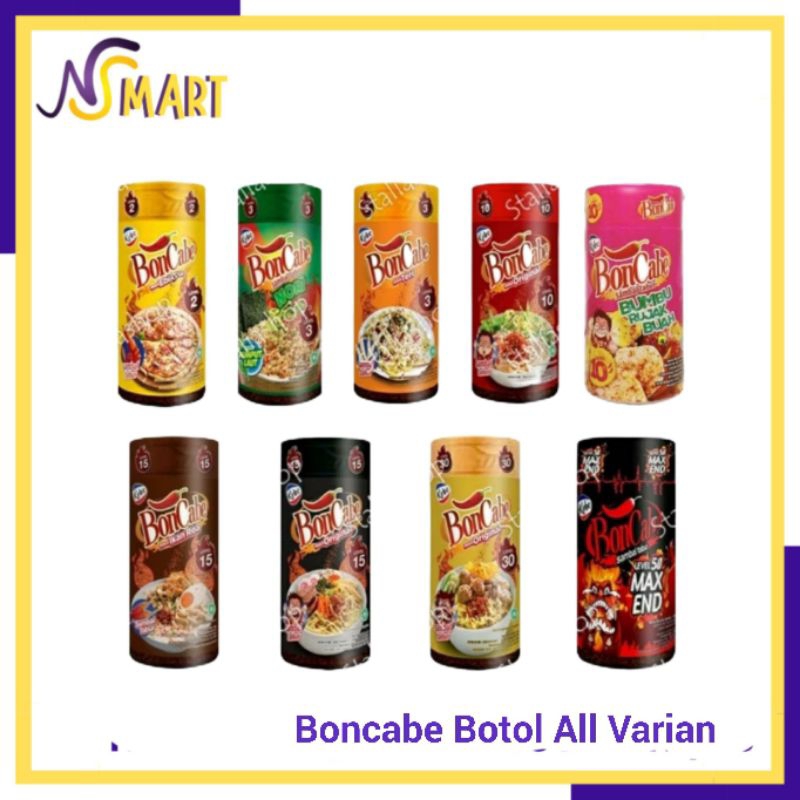 Jual Boncabe Botol Level 50 Max End Level 10 15 30 Nori All Varian ...