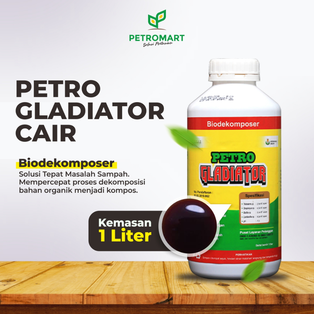 Jual Petrokimia Gresik | Petro Gladiator Cair | Dekomposer | Bahan ...