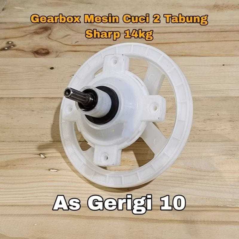 Jual GIRBOX SHARP 14 KG Gerbox GIGI 10 Girbok , Gearbox Mesin Cuci 2 ...
