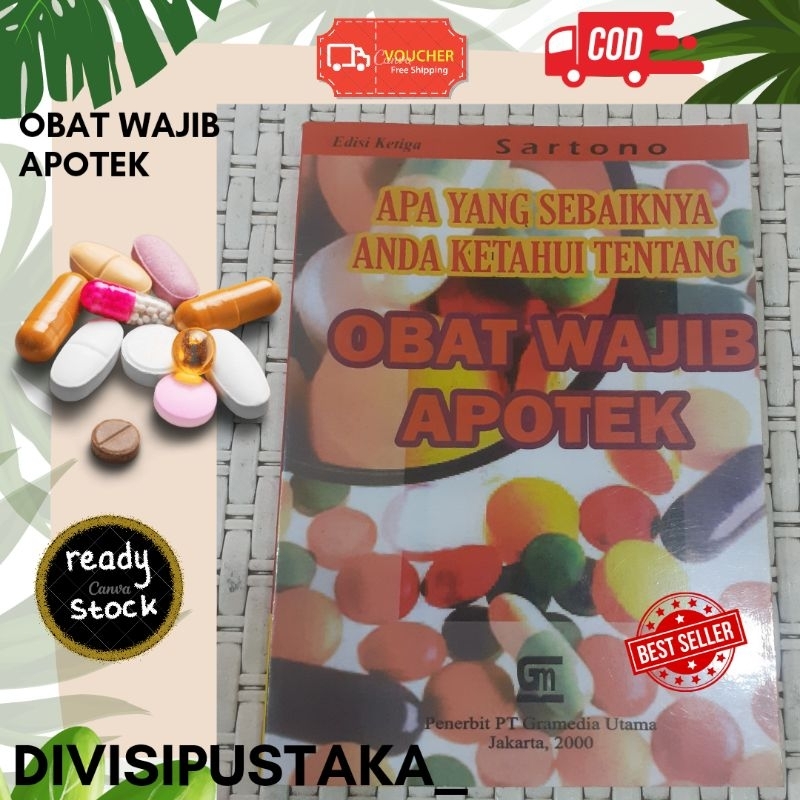 Jual BUKU OWA OBAT WAJIB APOTEK - Sartono | Shopee Indonesia