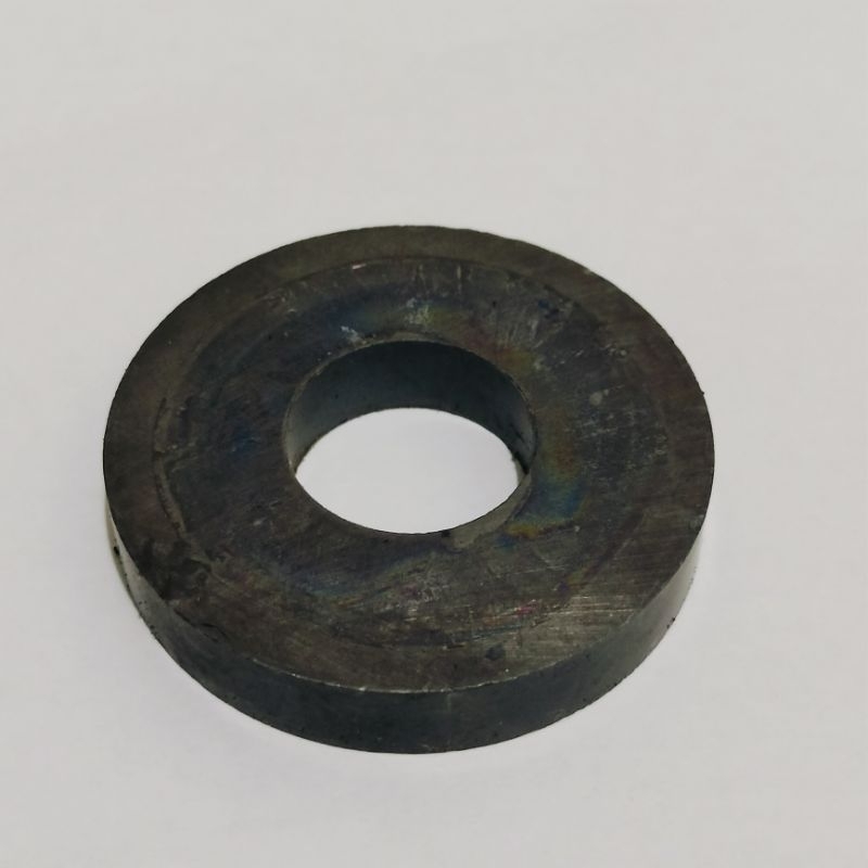 Jual Magnet 45mm 4.5cm Bulat Donat Ferrite Hitam Besi Berani | Shopee ...