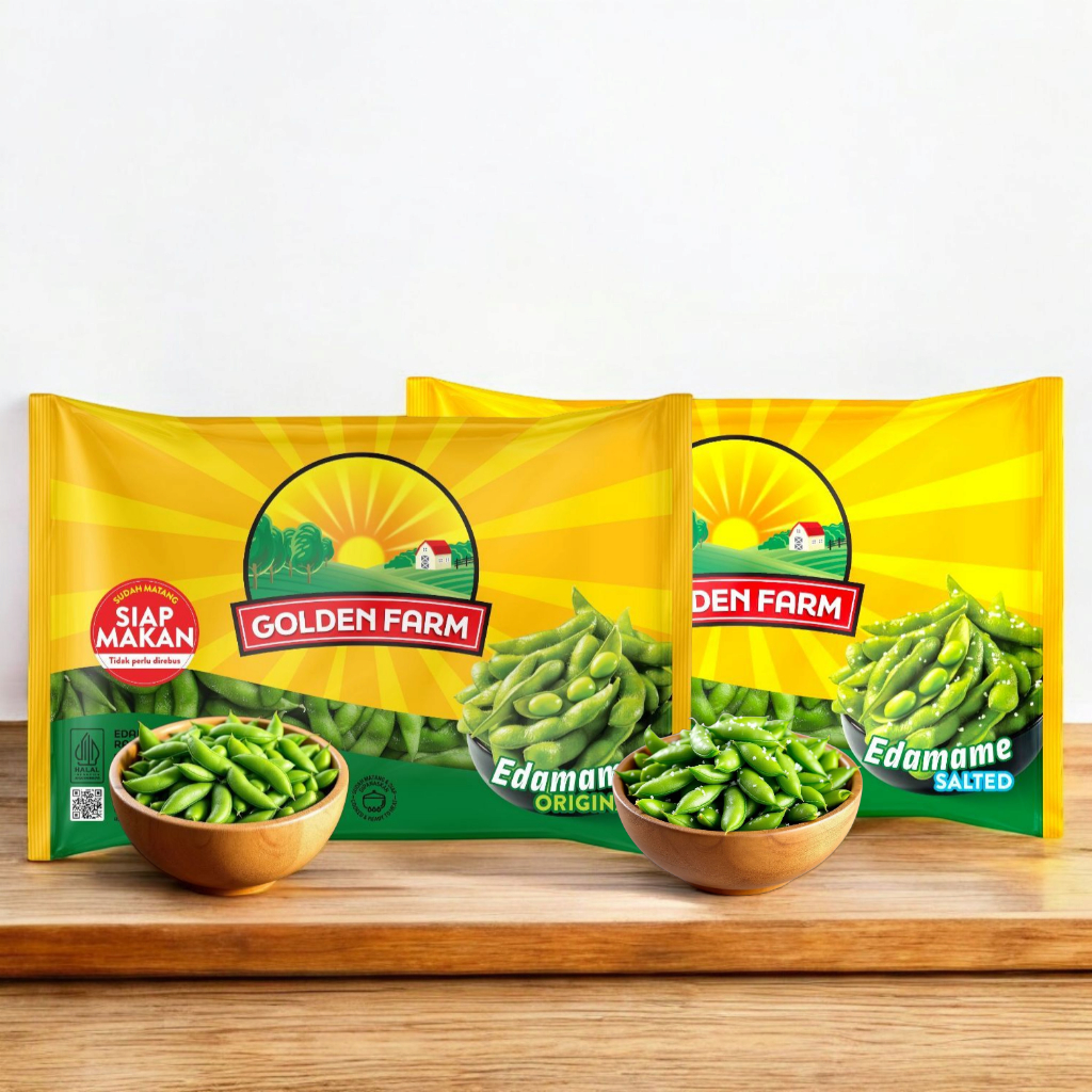 Jual Golden Farm Frozen Edamame 450gr - Kacang Edamame Beku | Shopee ...