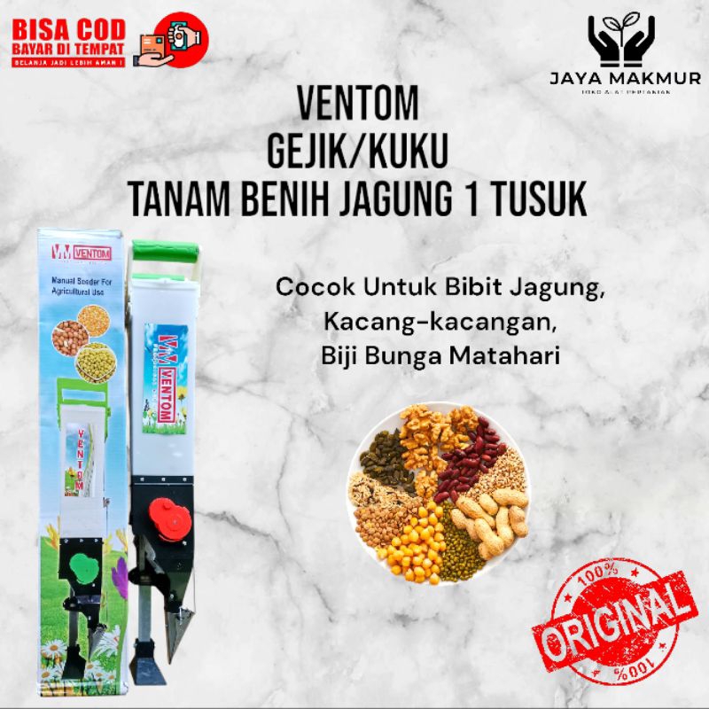 Jual Alat Gejik Jagung Ventom Alat Tanam Benih Jagung dan Biji Bijian ...