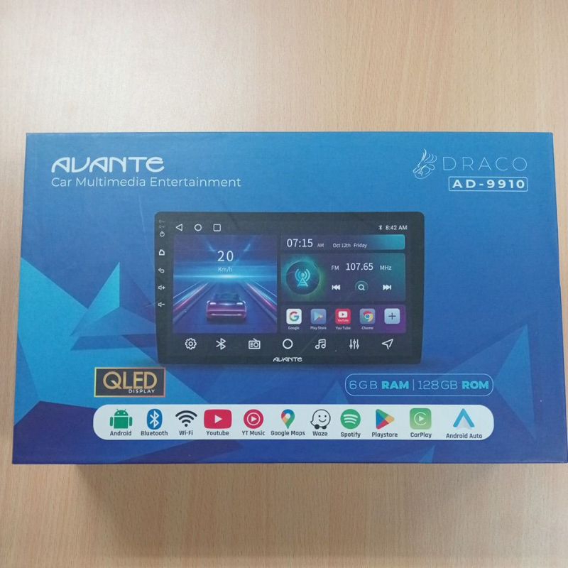 Jual HEAD UNIT ANDROID AVANTE AD-9910 DRACO RAM 6/128 GB / HEAD UNIT ...