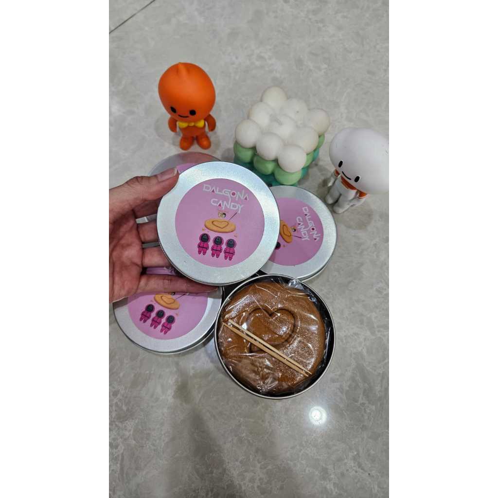 Jual Permen Dalgona Kaleng Isi 3 Buah | Shopee Indonesia