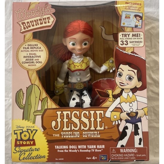Jual AUTHENTIC Thinkway Toys Toy Story Signature Collection Jessie The ...