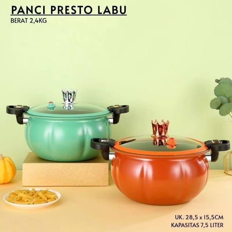 Jual SREG Panci Presto Bentuk Labu Kapasitas Besar 7.5 Liter besar Bisa ...