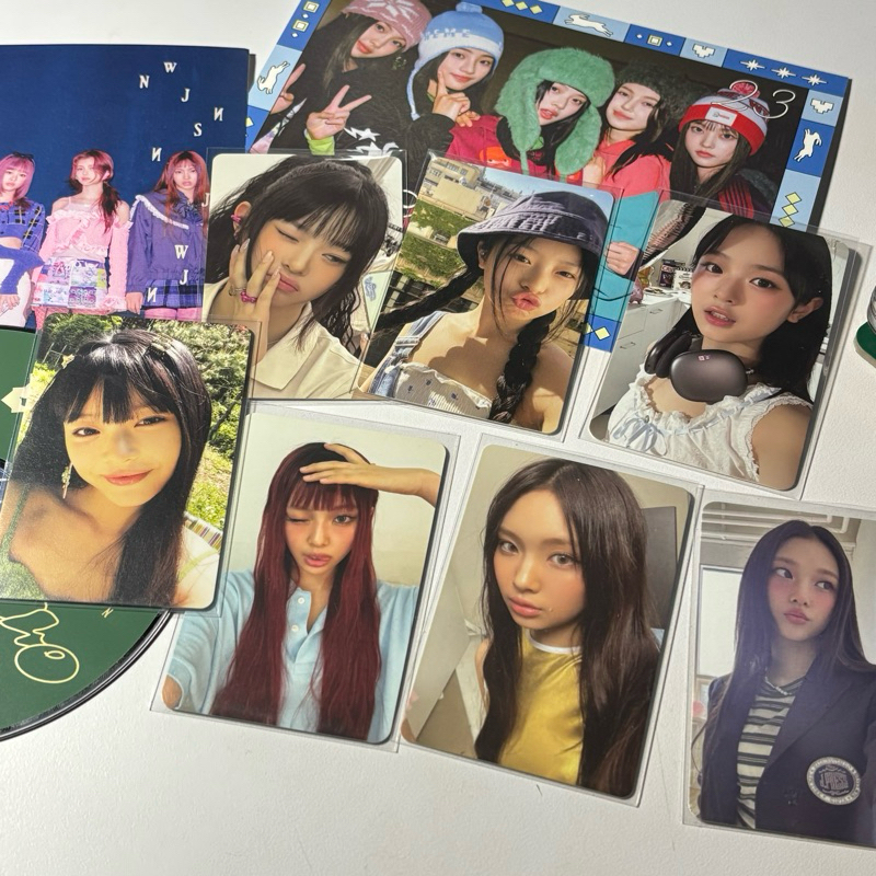 Jual pc newjeans official hanni bucket hyein hyerin | Shopee Indonesia