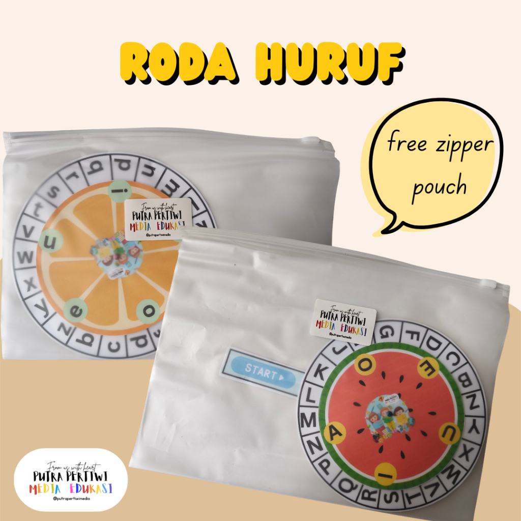 Jual Roda Huruf Belajar Baca Huruf Alfabet | Shopee Indonesia