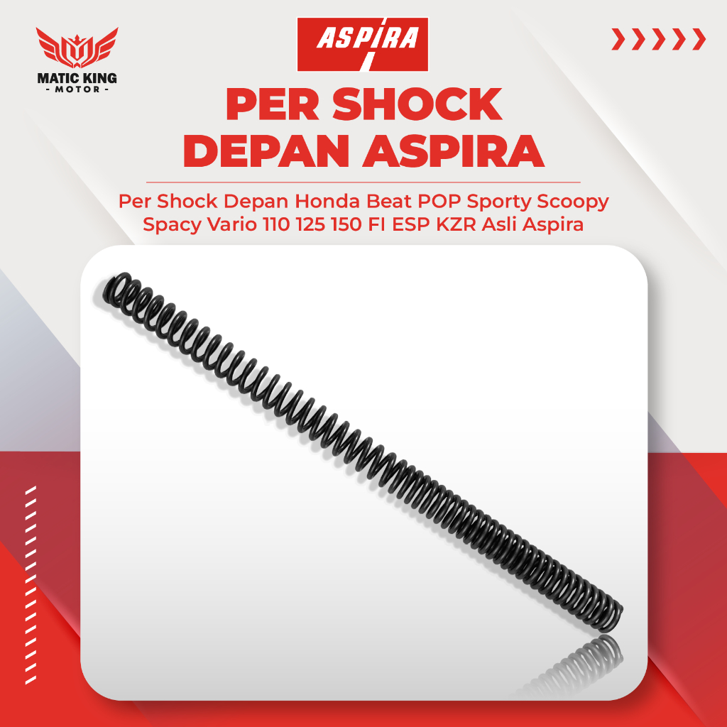 Jual Aspira Per Shock Shockbreaker Depan Vario Beat Scoopy Spacy Karbu Fi eSP POP Street Helm in ...