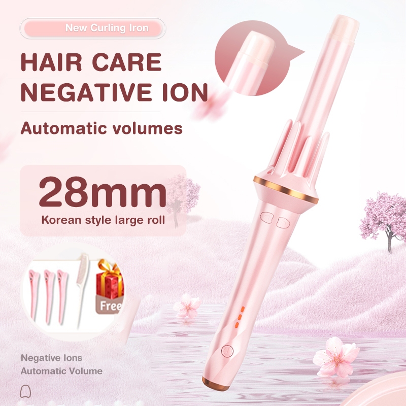 Jual MISSAI Catokan Curly Otomatis 32MM Ceramics Curly Rambut Alat Kriting Rambut Catokan ...