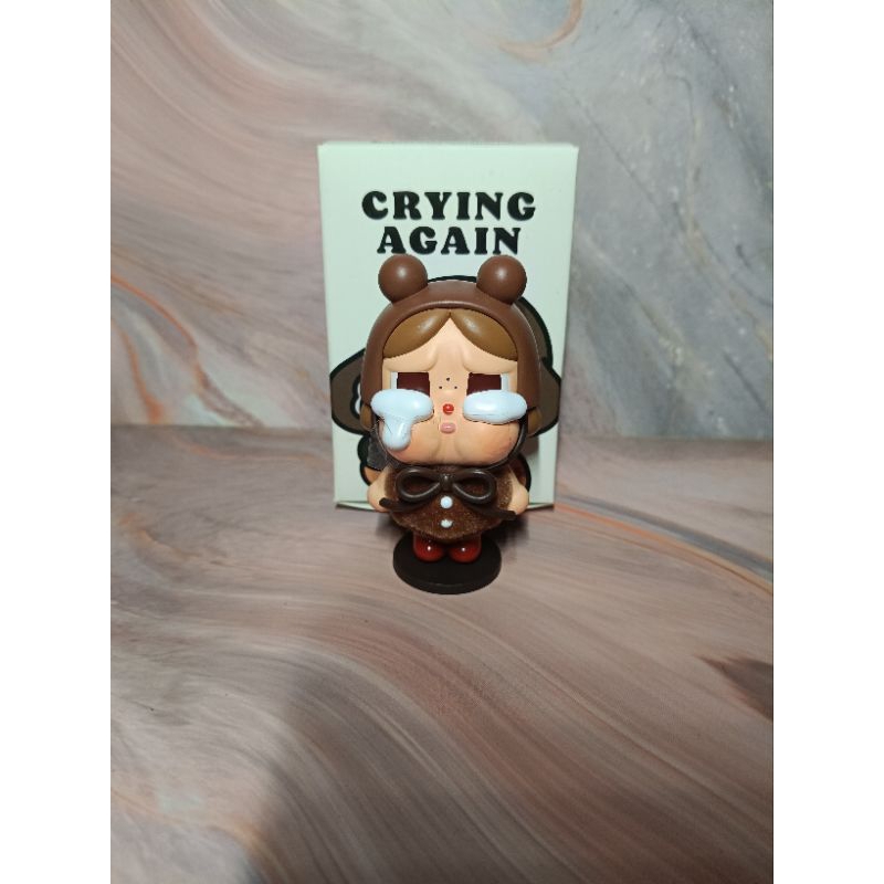 Jual POP MART - CryBaby Crying Again Bear Brown | Shopee Indonesia