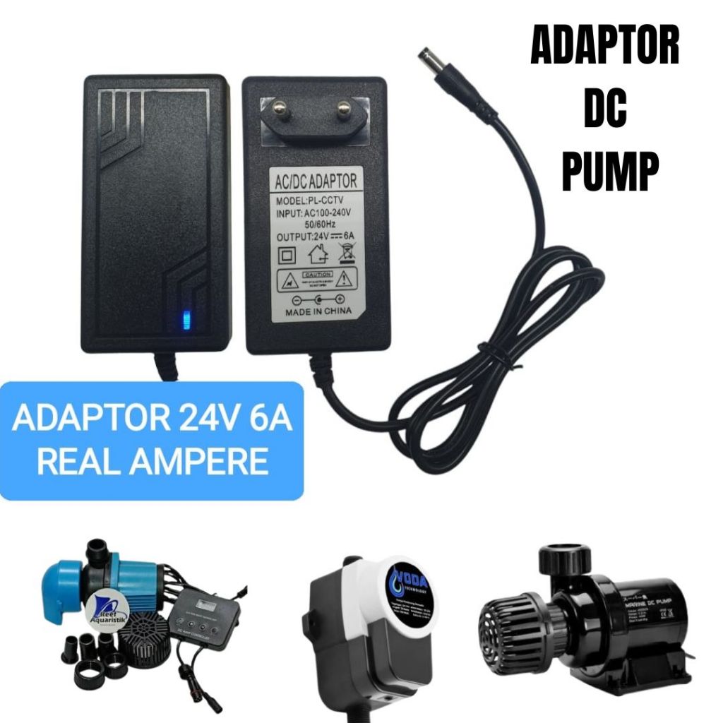 Jual ORIGINAL Adaptor DC pump supa gyo supagyo supa-gyo Sinex dc pump Sinex Booster pump pompa ...