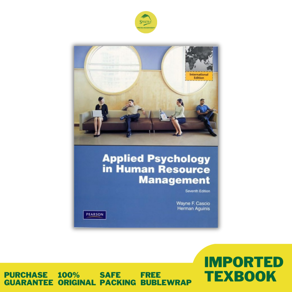 Jual Buku Applied Psychology in Human Resource Management 7 Edition 9780135125663 | Shopee Indonesia