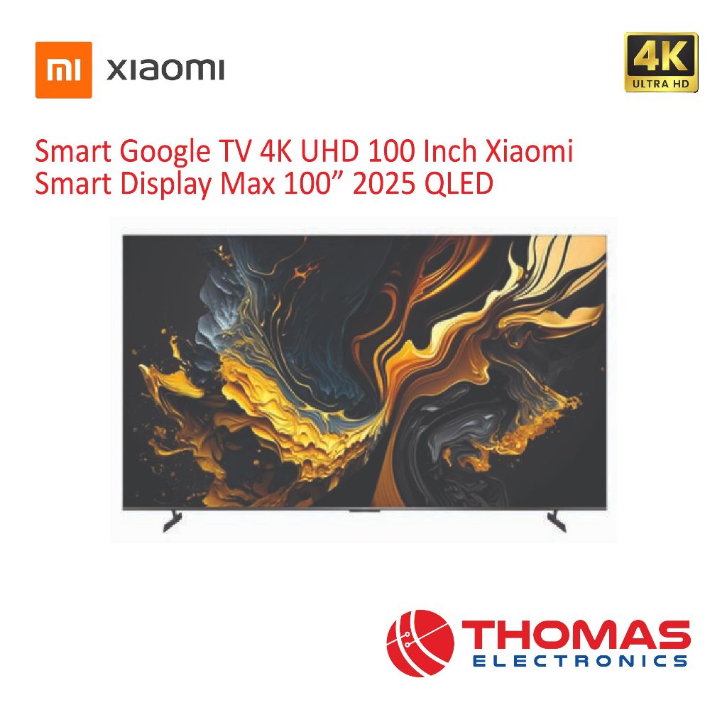 Jual Google Led TV 100 Inch Xiaomi Smart Display Max 100 2025 Garansi ...